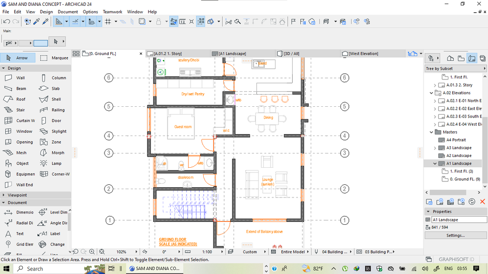 Solved: MISSING DOORS AND WINDOWS IN LAYOUT SPACE. - Graphisoft Community
