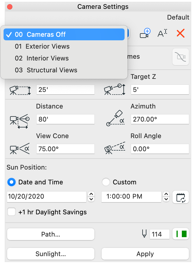 Camera Tool Bug: when sharing a project from Solo ... - Graphisoft Community