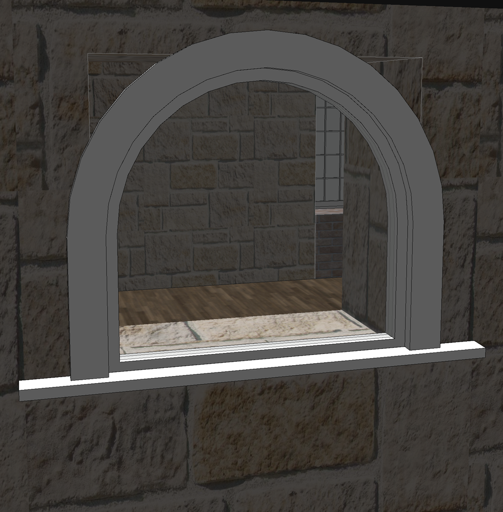 Window Sills and Arch Windows - Graphisoft Community