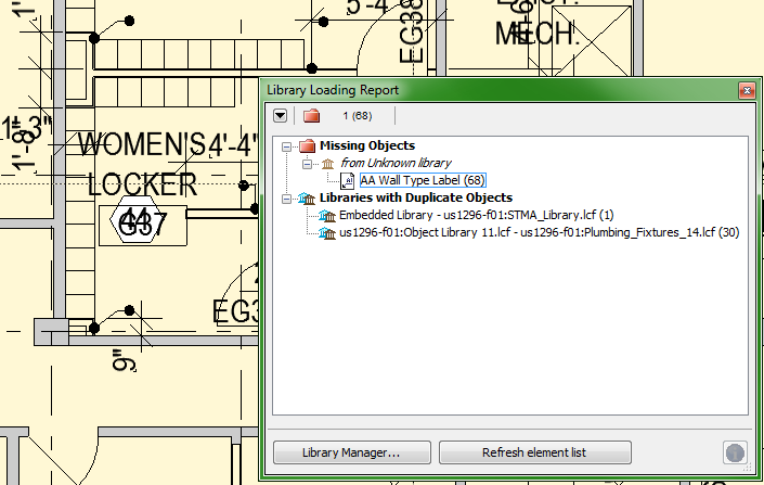 Missing Wall Tag Object In Layout Model Only - Graphisoft Community