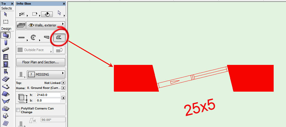 angled z axis window - Graphisoft Community
