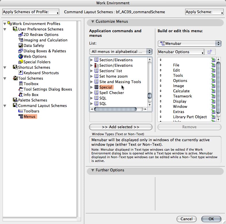 special menu help - Page 2 - Graphisoft Community