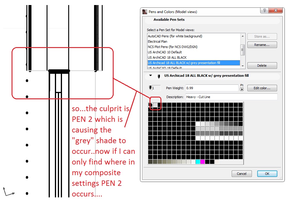 Composite wall edges - showing up as "grey"? how t... - Graphisoft ...