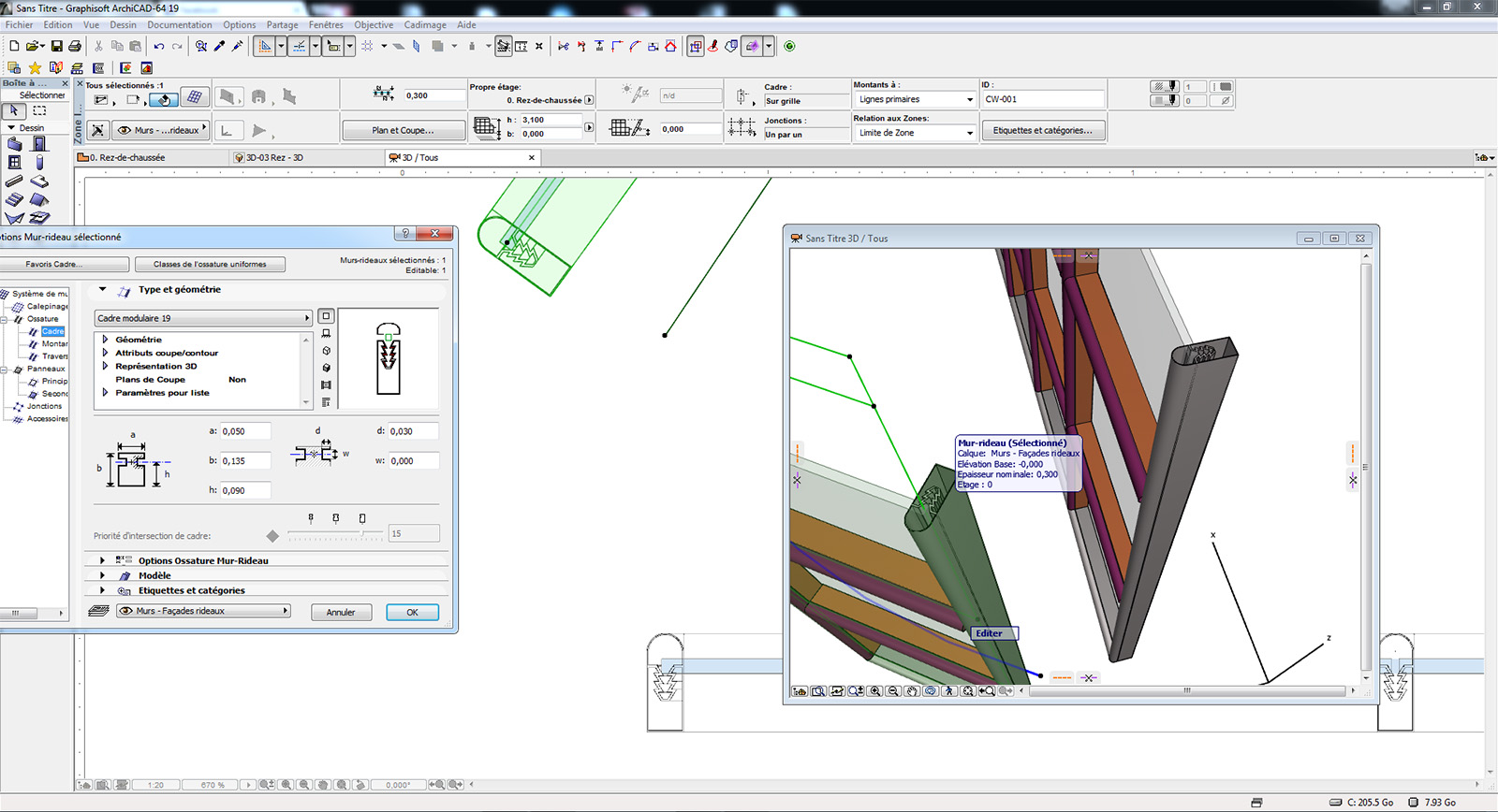Curtain wall - Graphisoft Community