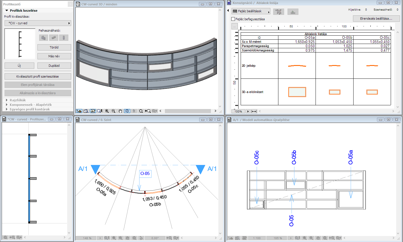 Curved windows and their issues. - Graphisoft Community