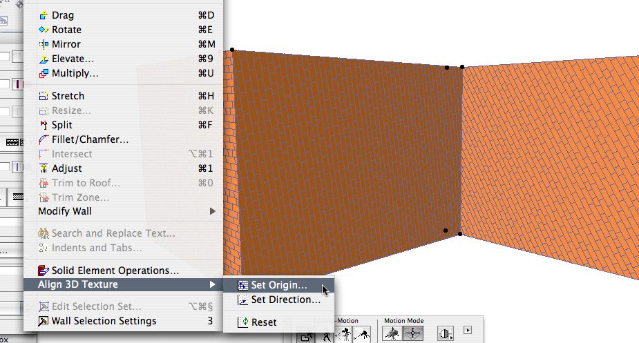 Masonry hatch, non-orthogonal>off-grid walls - Graphisoft Community