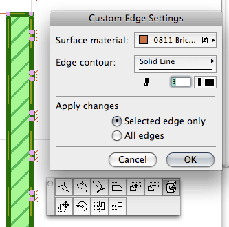 Complex wall profile material change - Graphisoft Community