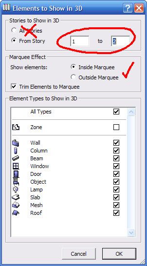 selecting accross multiple stories - Graphisoft Community