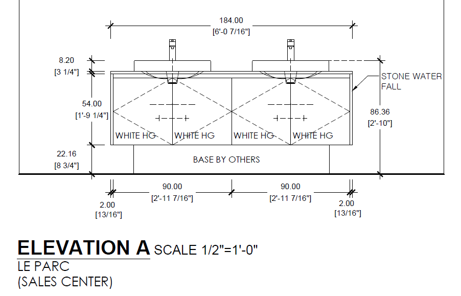 Custom Bathroom Cabinet - any here or best approac... - Graphisoft Community