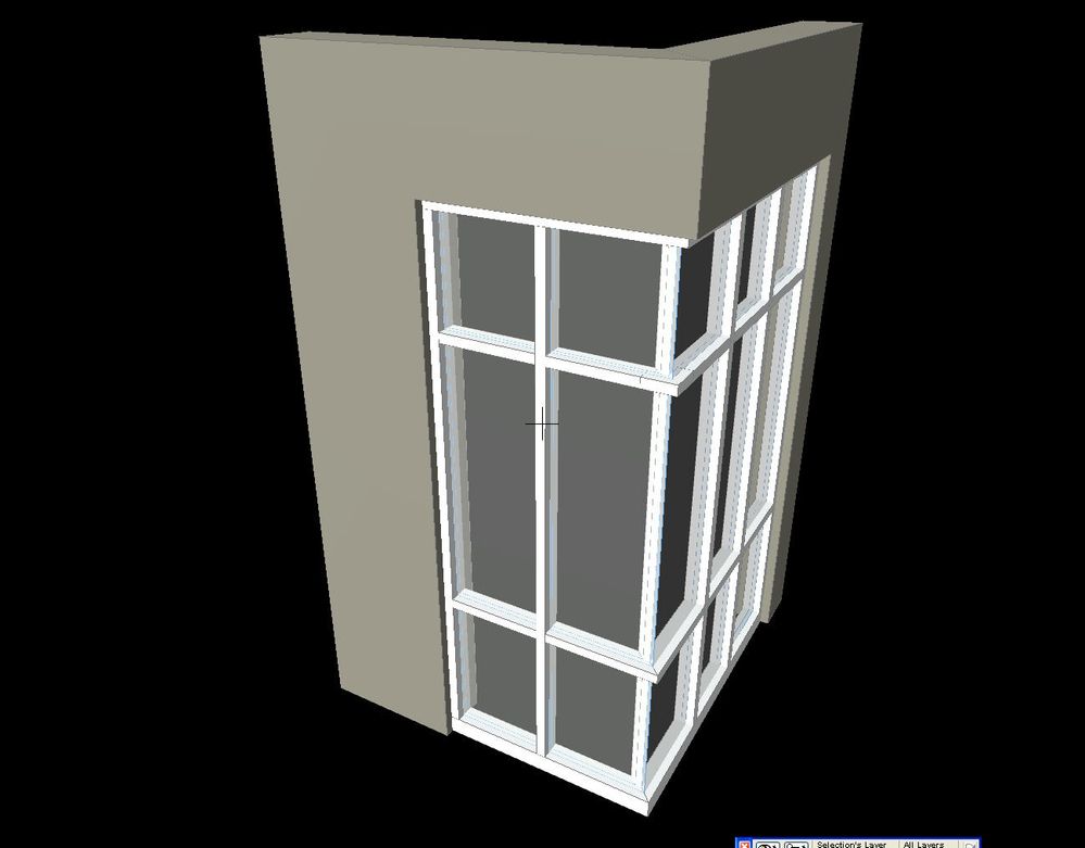 Frameless corner , CW window or similar, how - Graphisoft Community