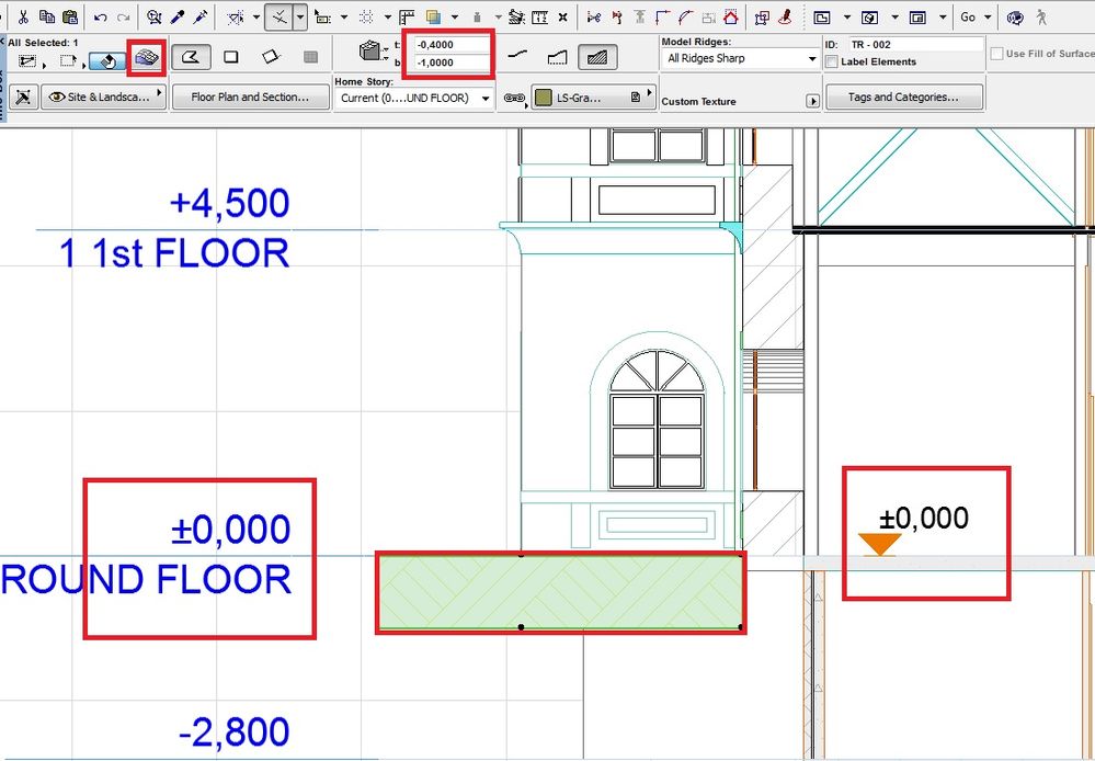 Mesh confusing height problem - Graphisoft Community