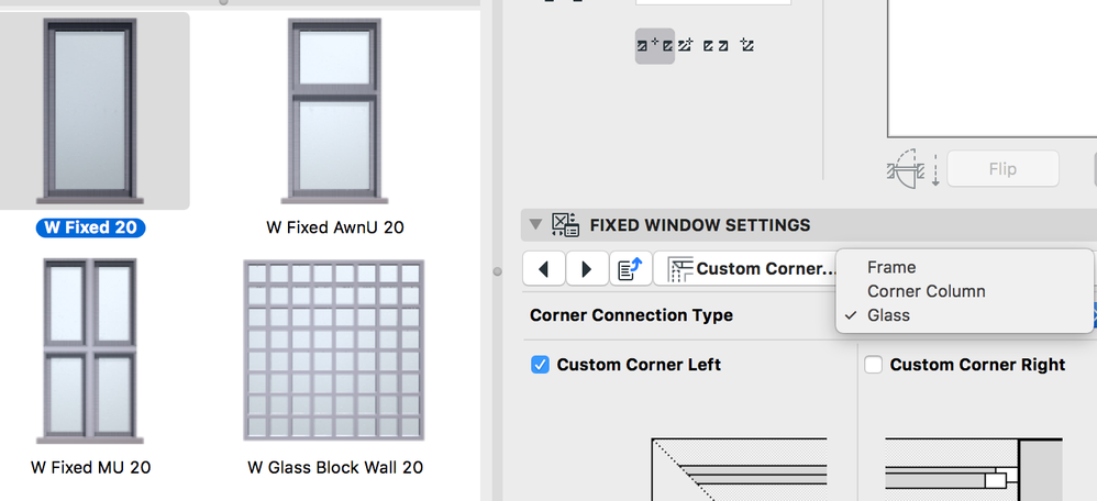 ARCHICAD 20 CUSTOM CORNER WINDOWS: THERE IS NO GLA... - Graphisoft Community