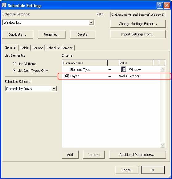 Interactive Schedule - ArchiCAD list output - Graphisoft Community