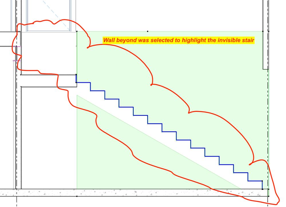 Solved: AC25 stair shows in 3D window but not in section v... - Graphisoft Community