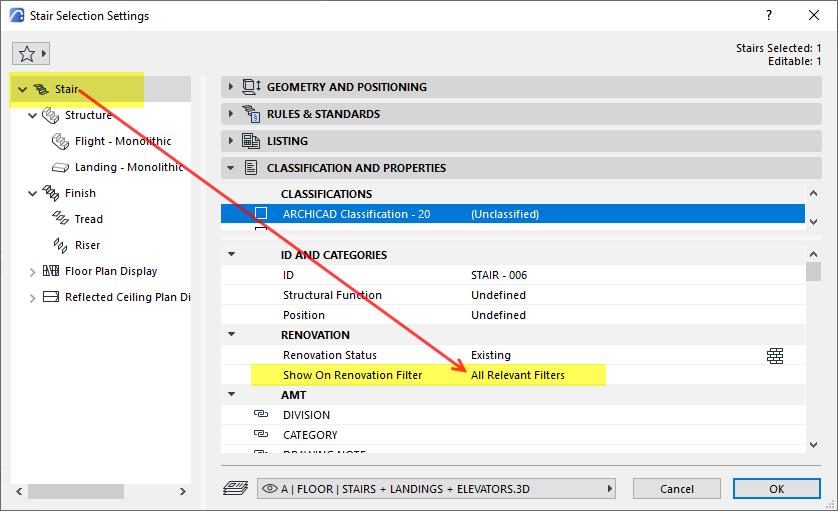 Solved: Re: AC25 stair shows in 3D window but not in secti... - Page 2 - Graphisoft Community