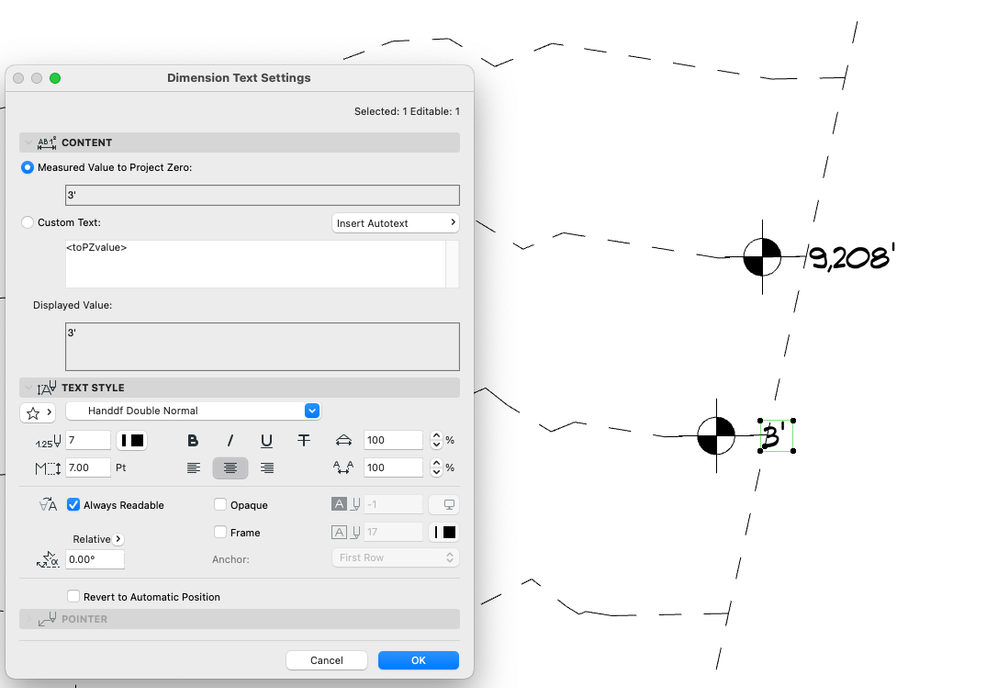 HOW TO SAVE TEXT SETTINGS FOR THE LEVEL DIMENSION ... - Graphisoft Community