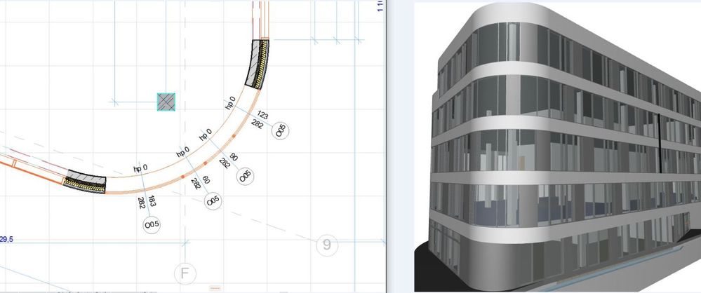 Curved windows and their issues. - Graphisoft Community