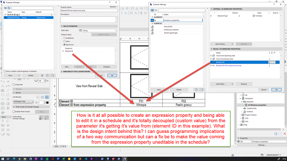 Expression property custom value danger - Graphisoft Community