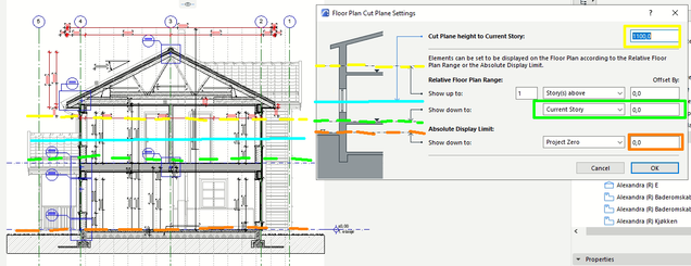 "Floor Plan Cut Plane Settings" adjustment in Sect... - Graphisoft Community