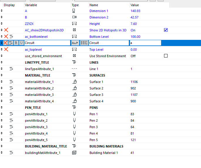 Solved: GDL SCRIPTING show home elevation in text in 2d - Graphisoft Community
