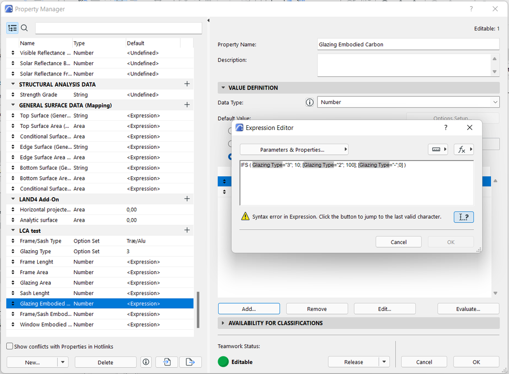 Need help with If-statements and applying units to... - Graphisoft Community