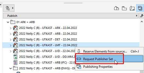 "Request Publisher Set" - Not working bug, Teamwor... - Graphisoft Community