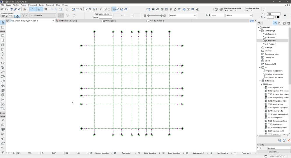 Grid element display bug - Graphisoft Community