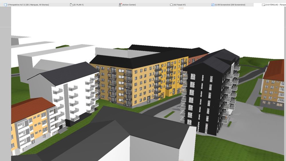 Solved: How to do ? Nice 3D view - Without rendering - Graphisoft Community
