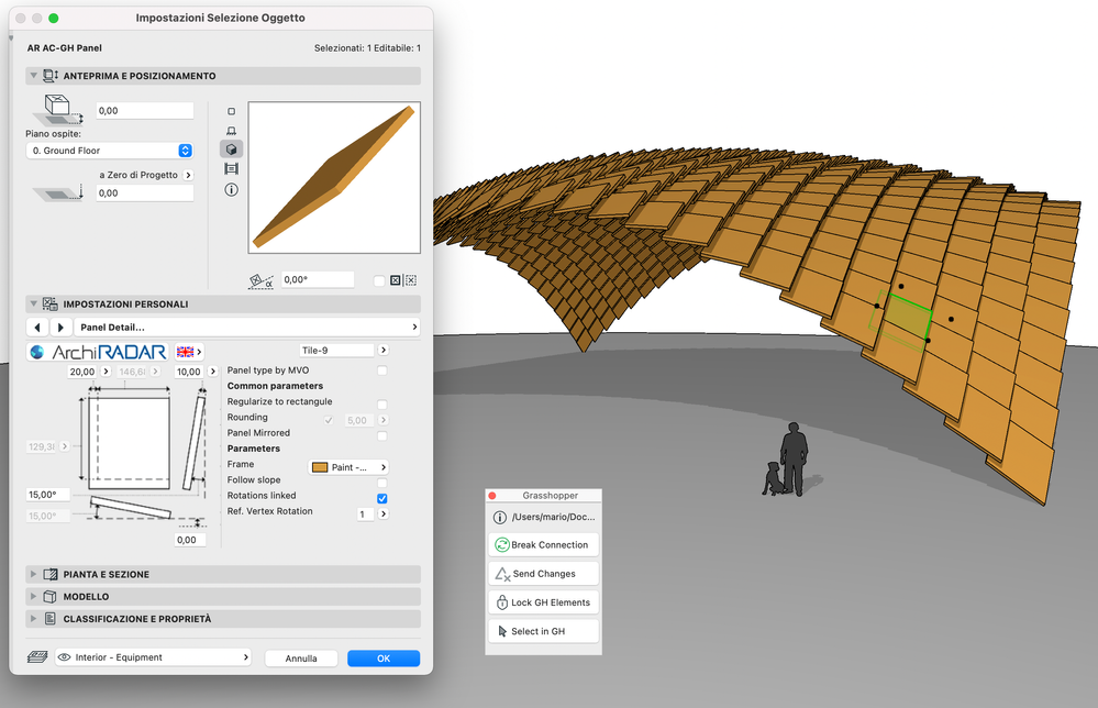 Responsive Panel using Grasshopper Connection - Graphisoft Community