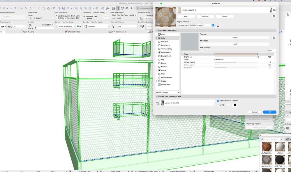 Solved: Changing Texture also for preview - Graphisoft Community
