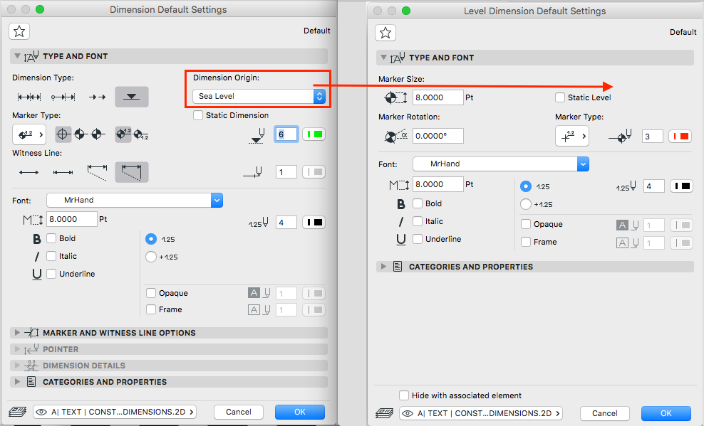 Solved: Add "Dimension Origin" to the Level Dim. Settings - Page 2 - Graphisoft Community