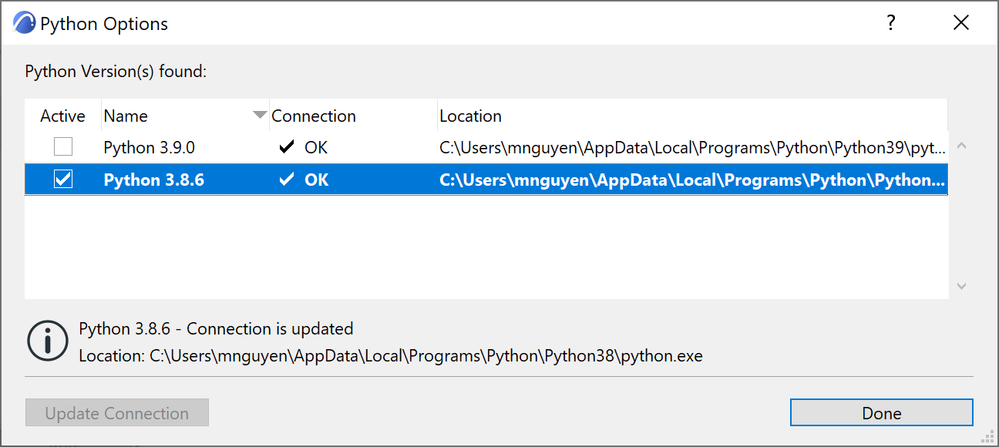 Archicad Python Connection - Graphisoft Community