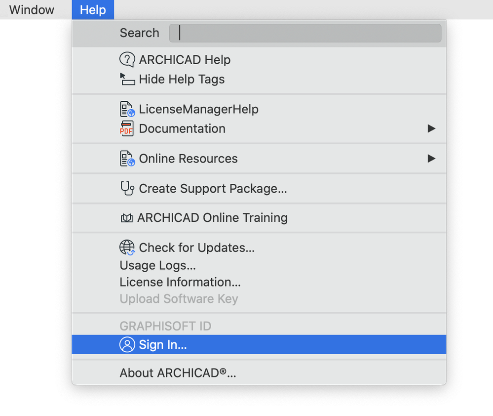 Archicad 25でのGraphisoft ID認証 - Graphisoft Community