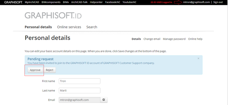 Modifique o Administrador do Graphisoft ID da Empr... - Graphisoft Community