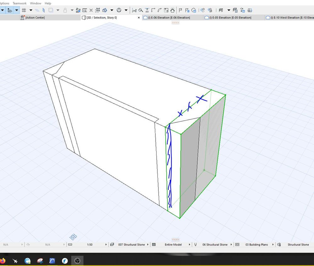 Morph and split command "control depth" - Graphisoft Community