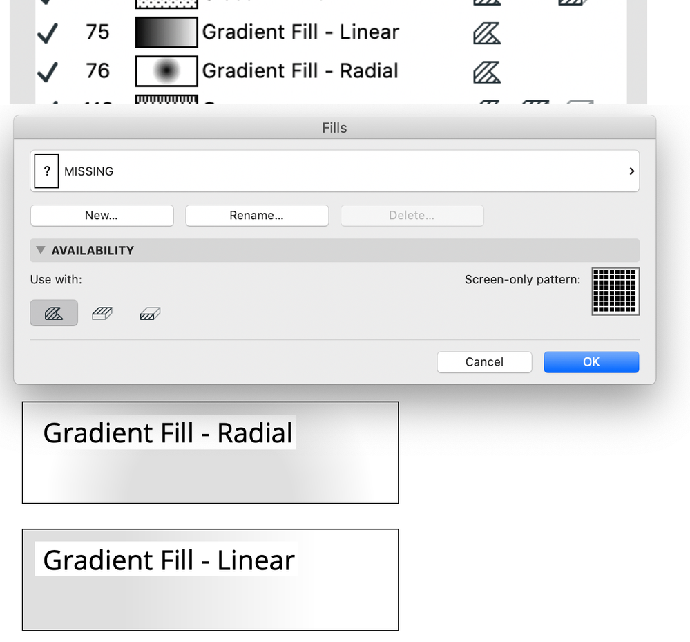 Gradient Fill - Archicad 26 - Graphisoft Community