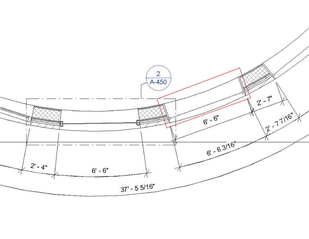 Window in curved wall with parallel jamb - Graphisoft Community