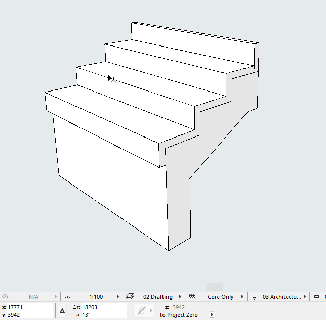 Solved: Why is there a stair finish in CORE ONLY? - Graphisoft Community
