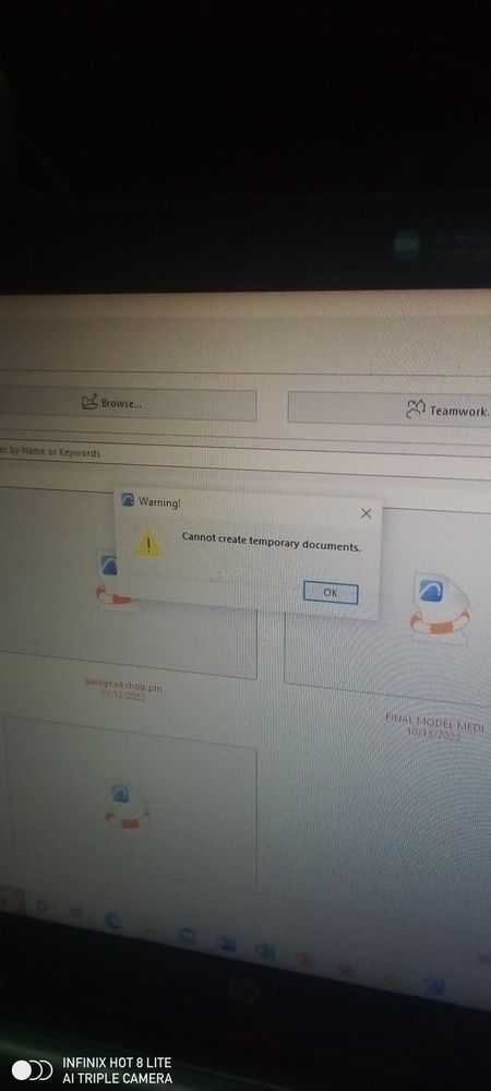The Reason why Archcad displays *cannot create tem... - Graphisoft Community