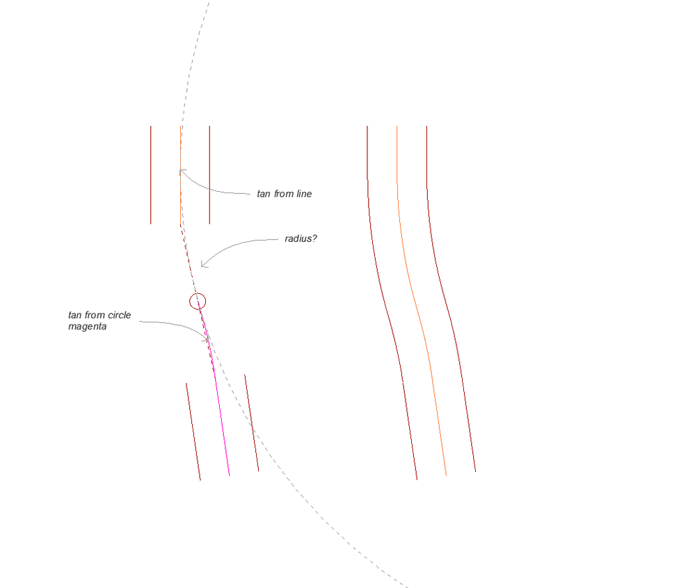 tan from line + tan from circle + radius (tan tan ... - Graphisoft Community