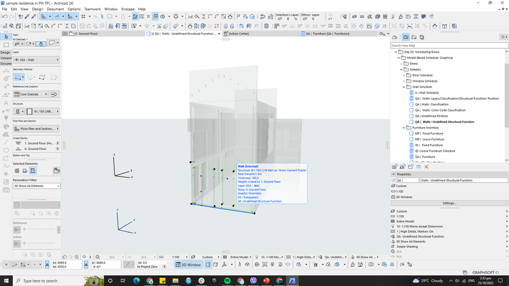 Solved Archicad 26 Graphic Override Problem Graphisoft Community 