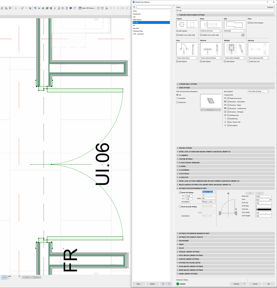 Solved: Door / Window fire rating on floor plans?! - Graphisoft Community