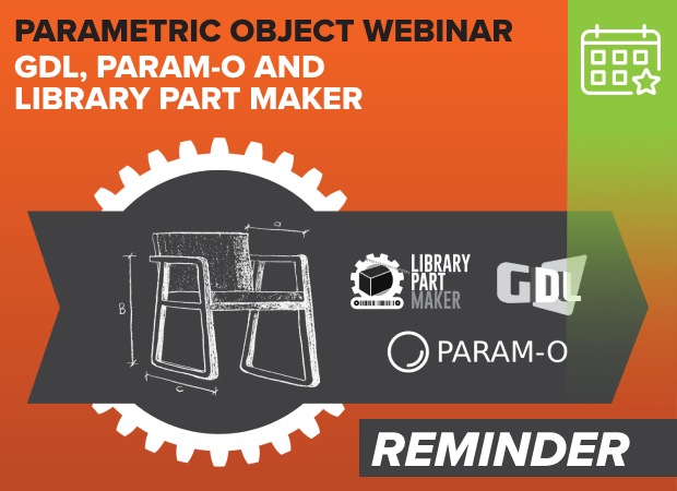 Save The Date The Parametric Object Webinar Is Ar Graphisoft