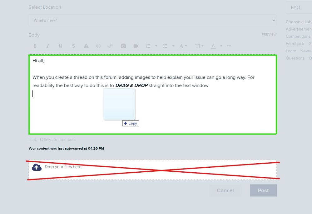 Creating a Thread - Graphisoft Community