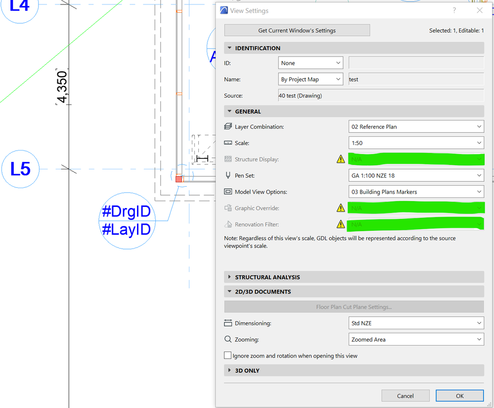 Graphic Override combination option in this view i... - Graphisoft ...