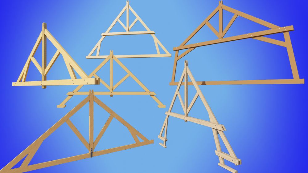 timber truss - Graphisoft Community