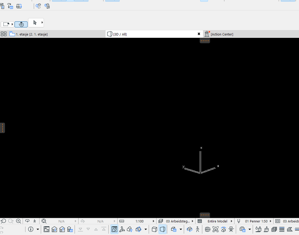 3d display has gone completely black, how do i fix... - Graphisoft Community