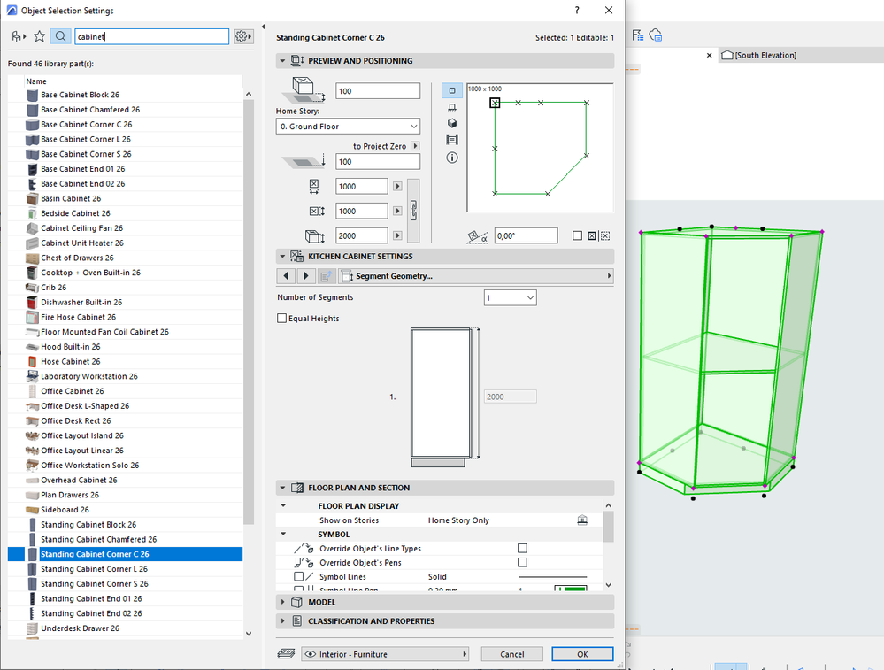 Solved: AC26 INT Cabinet Corner Object - Graphisoft Community
