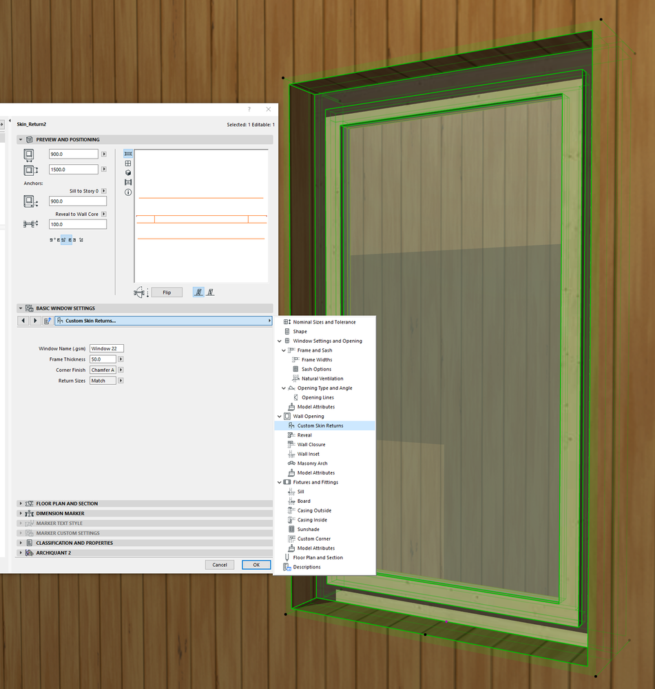 3D Window Returns - Graphisoft Community