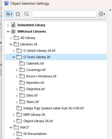 Solved: Missing lcf from BIMcloud libraries - Graphisoft Community